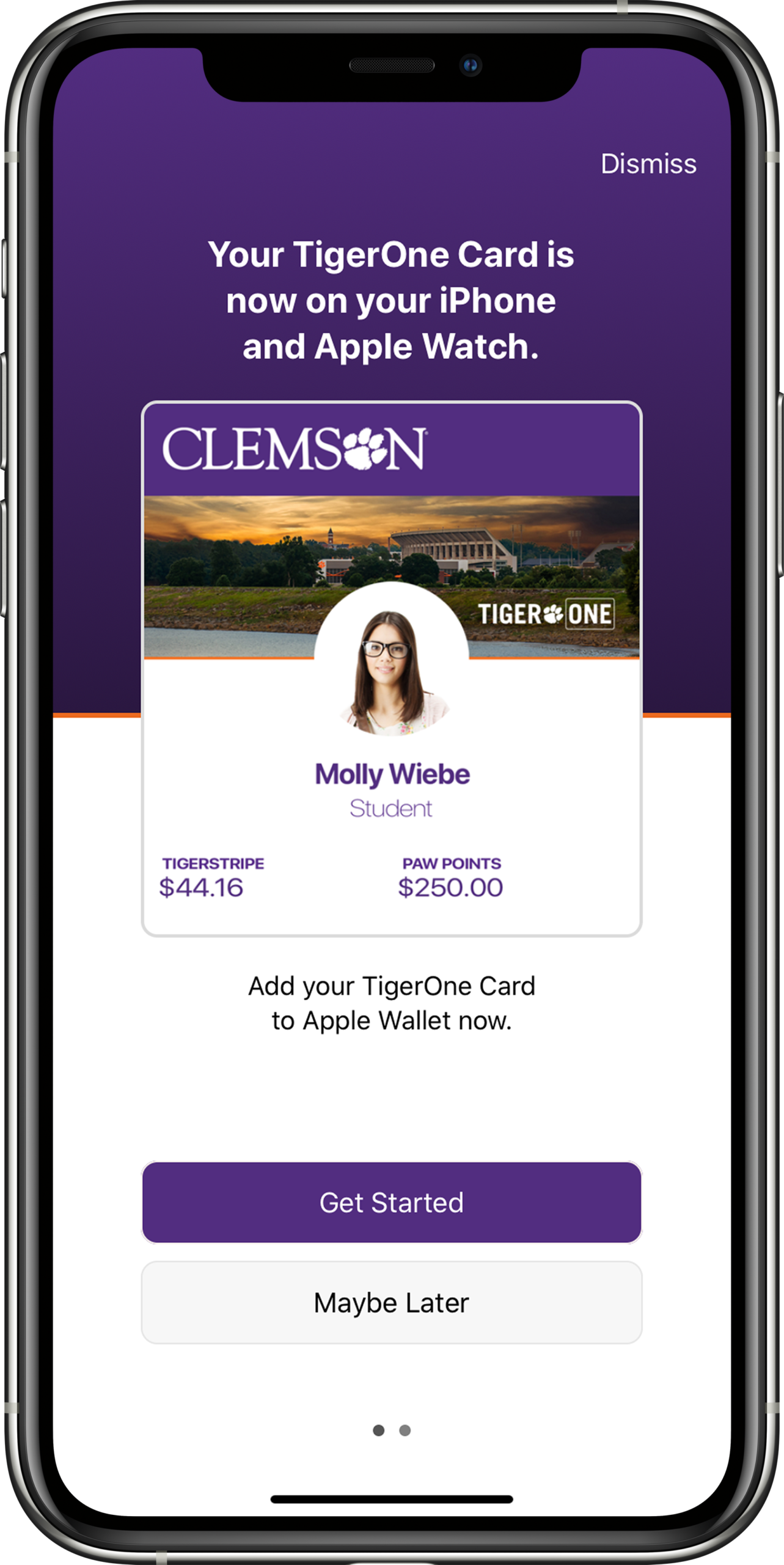 Bringing Clemson’s TigerOne card to the iPhone and Watch – Tanner's Website