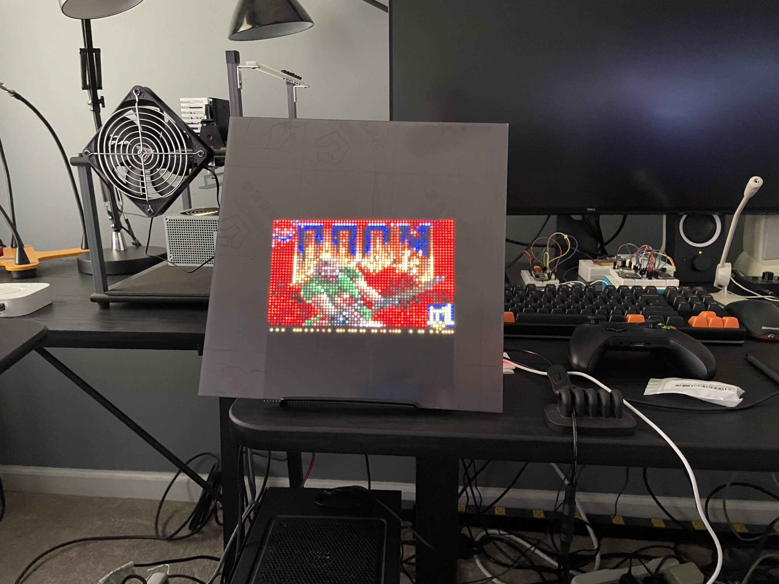 64×64 LED Matrix + Doom – Tanner's Website